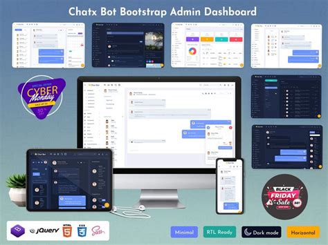 Bot Admin Dashboard Responsive Bootstrap 5 Admin Template Dashboard