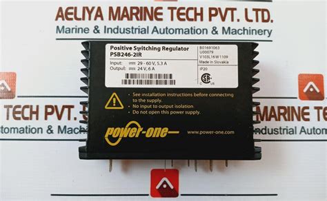 Aeliya Marine Tech Pvt Ltd Power One Psb246 2ir Positive Switching Regulator 24v