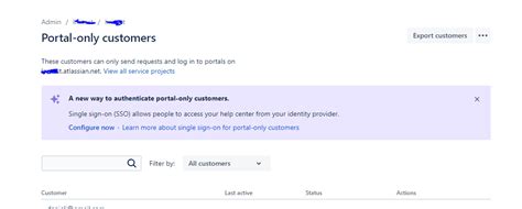Solved Section ”jsmportal Only Users” Not Visible Under