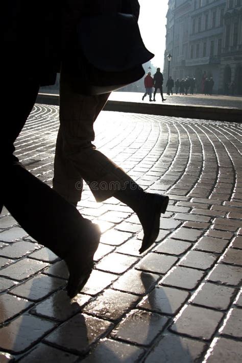 Two Legs Stock Image Image Of Walking Walk Women Cracow