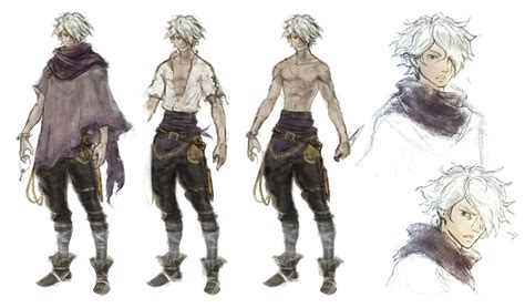 Therion Concept Artwork From Octopath Traveler Art Artwork Gaming