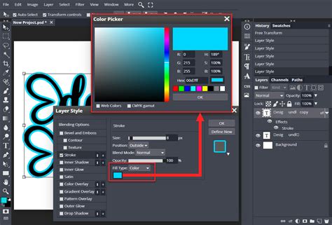Creating An Offset Stroke In DesignScape Design Bundles