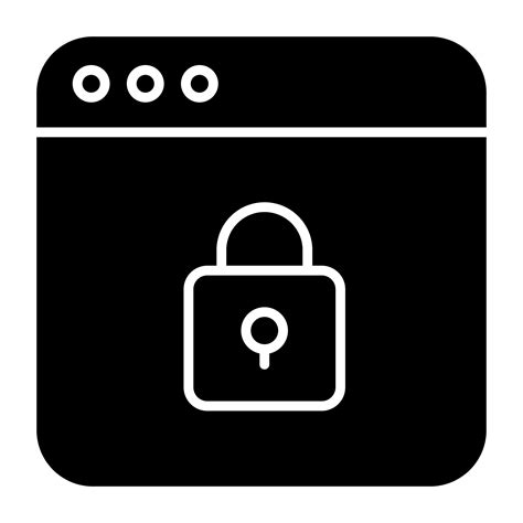 Modern Design Icon Of Web Security 19435607 Vector Art At Vecteezy