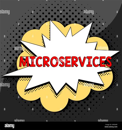 Conceptual Display Microservices Conceptual Photo Software Development Technique Building