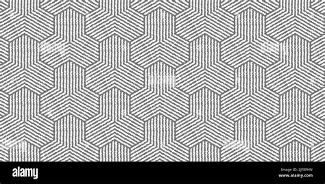 Abstract Geometric Pattern With Wavy Stripes Lines Weave Design