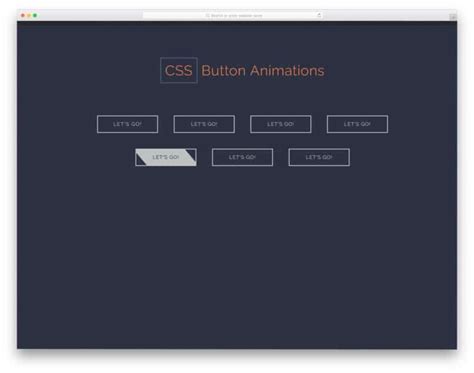 Stylish CSS Buttons For Fashionable Websites UiCookies