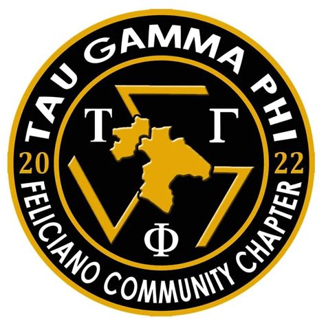 Tau Gamma Phi Triskelions Grand Fraternity Feliciano Community Chapter