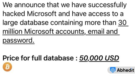 microsoft denies claims of data breach