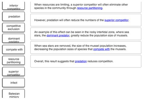 Solved Investigate The Interaction Of Ecological Processes