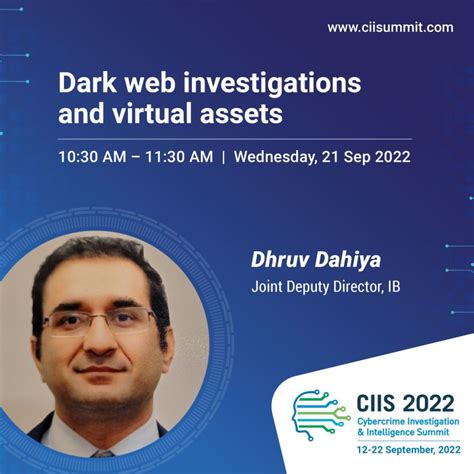 Lawenforcement Darkweb Deepweb Cybercrime Ciis2022 Cybercrime Investigation And