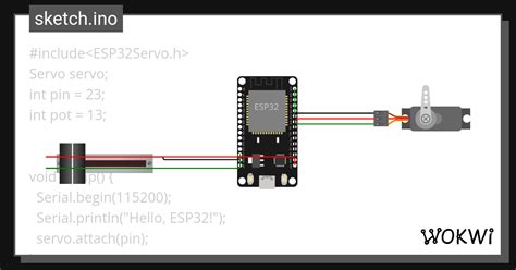 Aktuator Wokwi Esp32 Stm32 Arduino Simulator