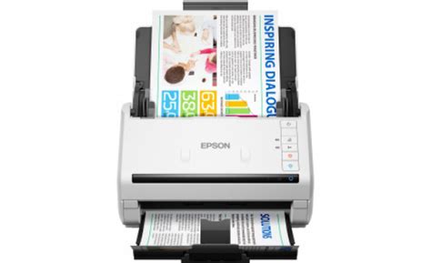 Купить Сканер потоковый Epson WorkForce DS-530II B11B261401, А4, 35 стр ...