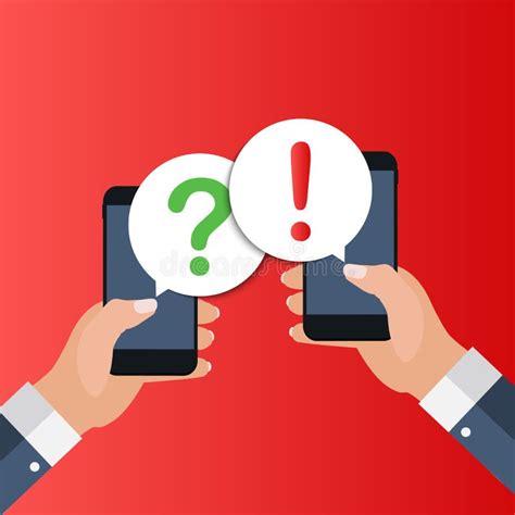 Alert Message Mobile Notification On The Smartphone Screen Concept Vector Illustration Stock