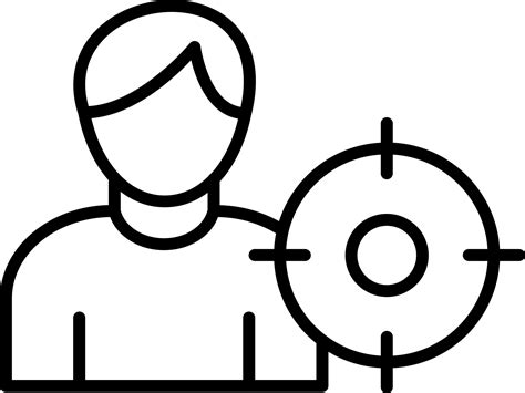 Target Audience Icon Style 20879740 Vector Art At Vecteezy
