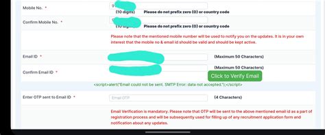Unable To Submit Application Form Can Someone Help With The Error Rbtechtards