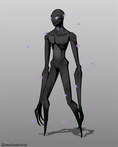 Minecraft Enderman Drawing