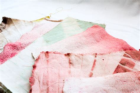 Natural Dyeing Textile On Behance