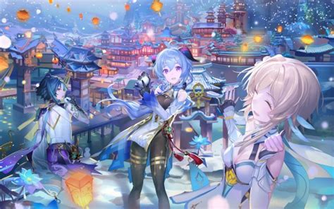 Ganyu Lumine Xiao Hd Genshin Impact Wallpapers Hd Wallpapers Id 98495