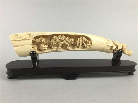 Lot 900 A Japanese Ivory Carving Of A Vegetable