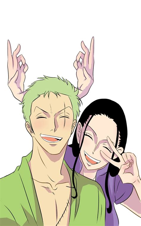 Nico Robin And Roronoa Zoro One Piece Drawn By Bapak Buaya Danbooru