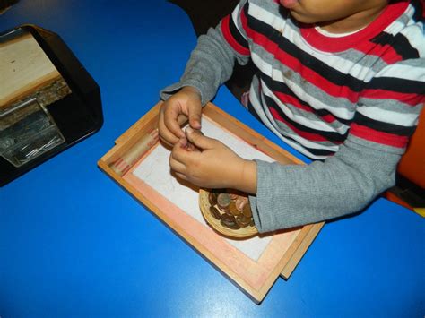 The Work Plan Practical Life Coin Wrapping