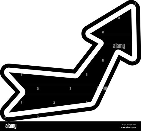 Arrows Right Up Stock Vector Image And Art Alamy