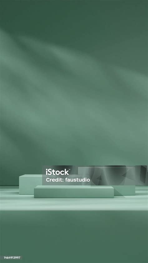 최소 장면 직사각형 연단 3d 렌더링 이미지 모형 어두운 배경이 있는 세로 레이아웃 0명에 대한 스톡 사진 및 기타 이미지