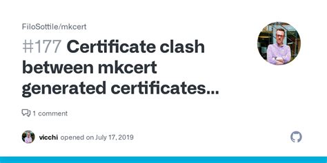 Certificate Clash Between Mkcert Generated Certificates MacOS Nginx Dnsmasq Issue