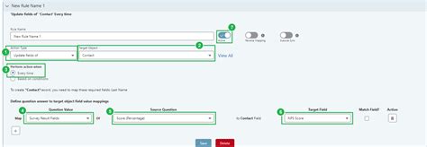 Creating A Mapping Rule Surveyvista