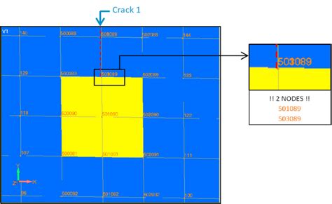 Crack Modeling Preprocessor View Download Scientific Diagram