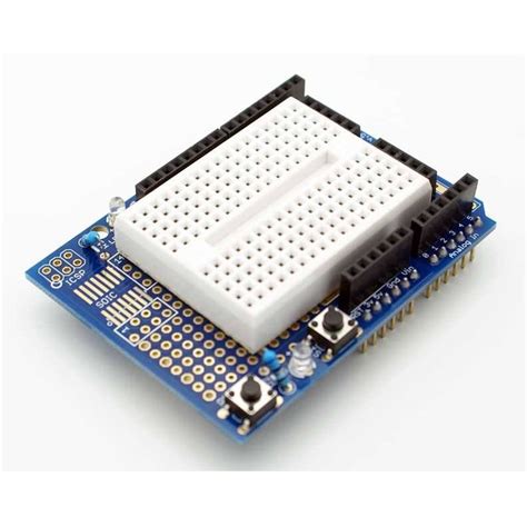 Jual Breadboard Protoshield For Arduino Uno Proto Shield Mini Prototype Shopee Indonesia