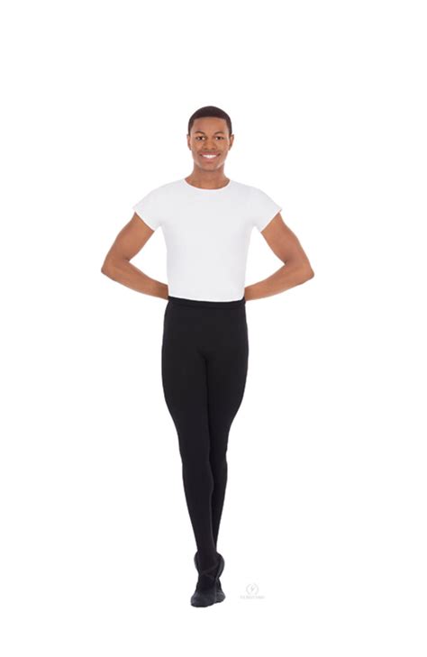 Eurotard 34943 Microfiber Footed Tights Mens Dancewear Online