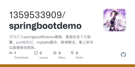 Github Springbootdemo Springboot Demo Junit Mybatis