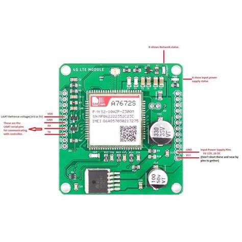 Buy Sim A7672s 4g 2g Lte Development Board Without Gnss Ktron India