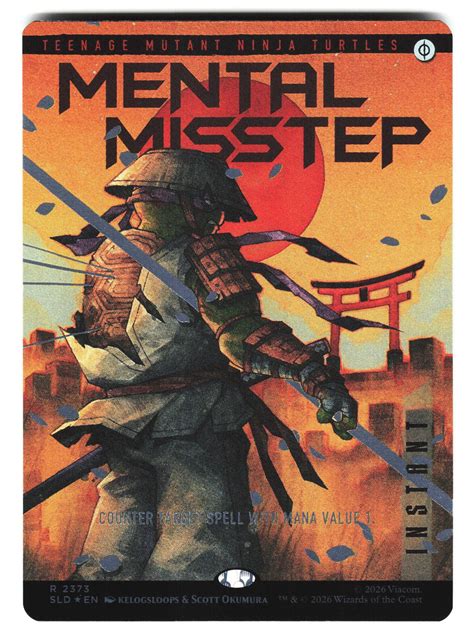Mental Misstep 2373 Nm Rainbow Foil R Sld Magic Mtg Ebay