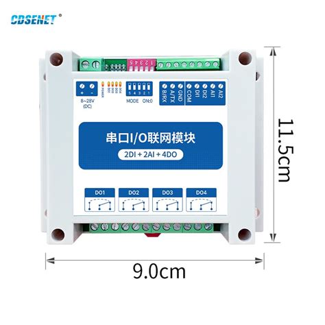 Modbus Rtu I O Network Module Rs485 Control I O Wi Grandado