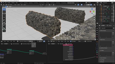 How To Bake Texture Of A Geometry Nodes Object Blender Stack Exchange