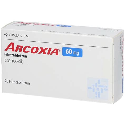 ARCOXIA® 60 mg 20 St mit dem E-Rezept kaufen - Shop Apotheke