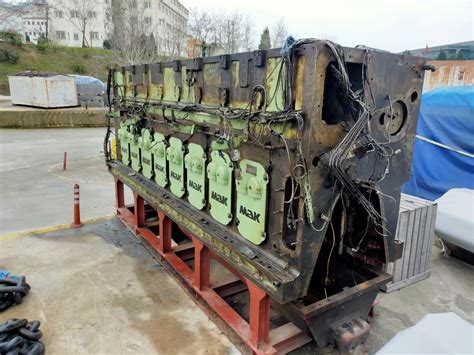 Mak 8m32c Engine Block For Sale