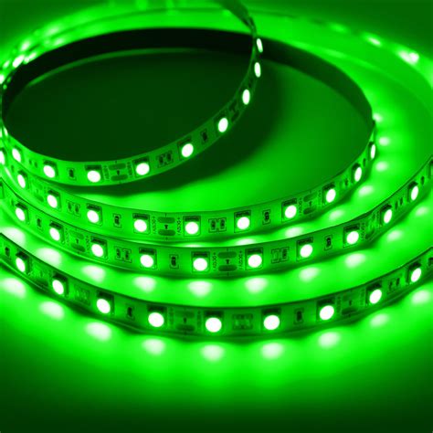 Inextstation Green Led Strip Light 5m Smd5050 Cuttable Led Tape Lights