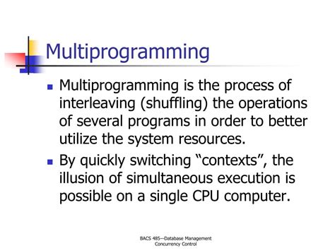 ppt concurrency control powerpoint presentation free download id