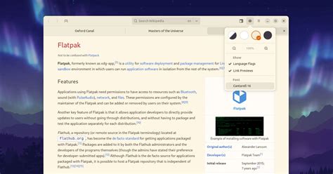 Wike Is A Wikipedia Reader For Linux Desktops Omg Linux
