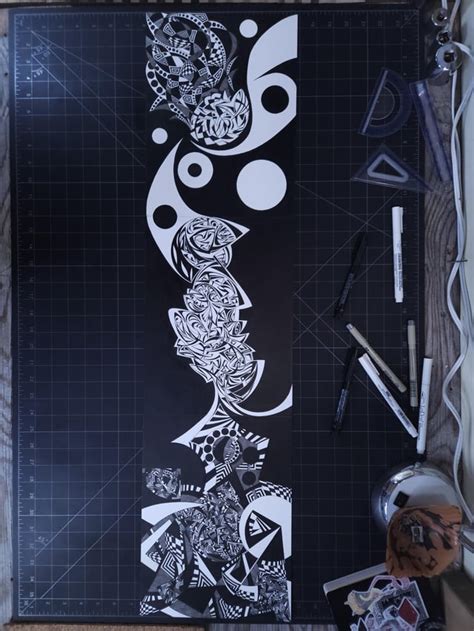 Couple Shapes N Patterns R Drawing