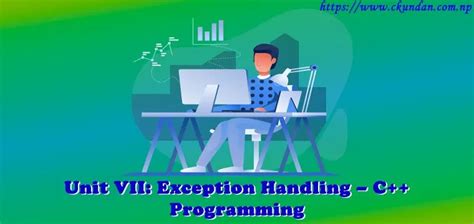 Unit Vii Exception Handling Bca 3rd Semester C Programming Notes Pdf