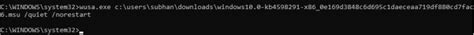 How To Install Windows Updates From Msu And Cab Files