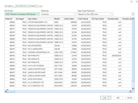 limiting the number of rows imported into excel from a large csv file