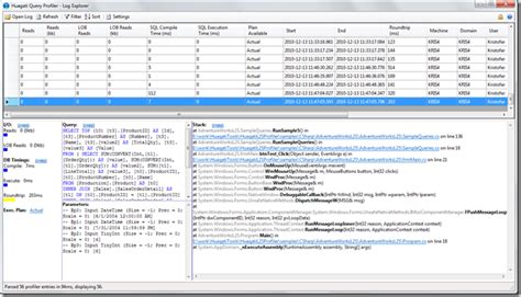 Kristoferas Blog Query Profiling Sql Azure When Using Entity
