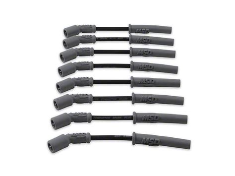 Msd Corvette Spark Plug Wire Set Black 32813 97 04 Corvette C5
