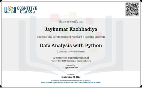 Ibm Da0101en Certificate Cognitive Class