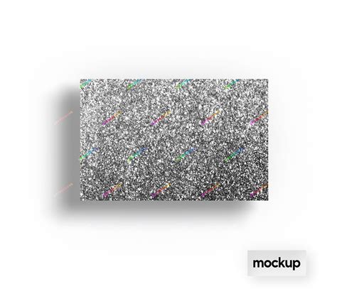 Silver Glitter Pattern